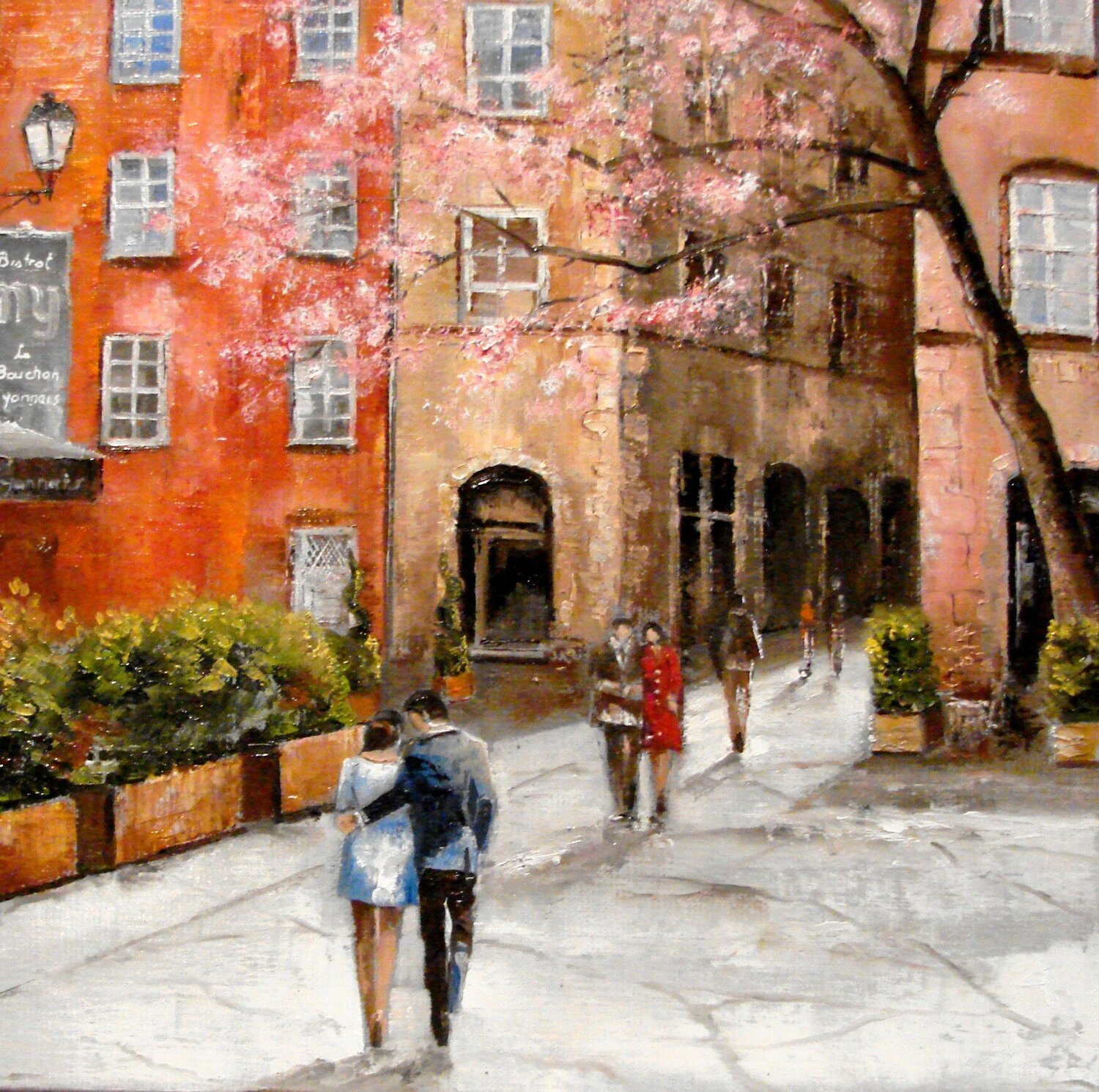 Lyon . Rue du Boeuf felix Boulay