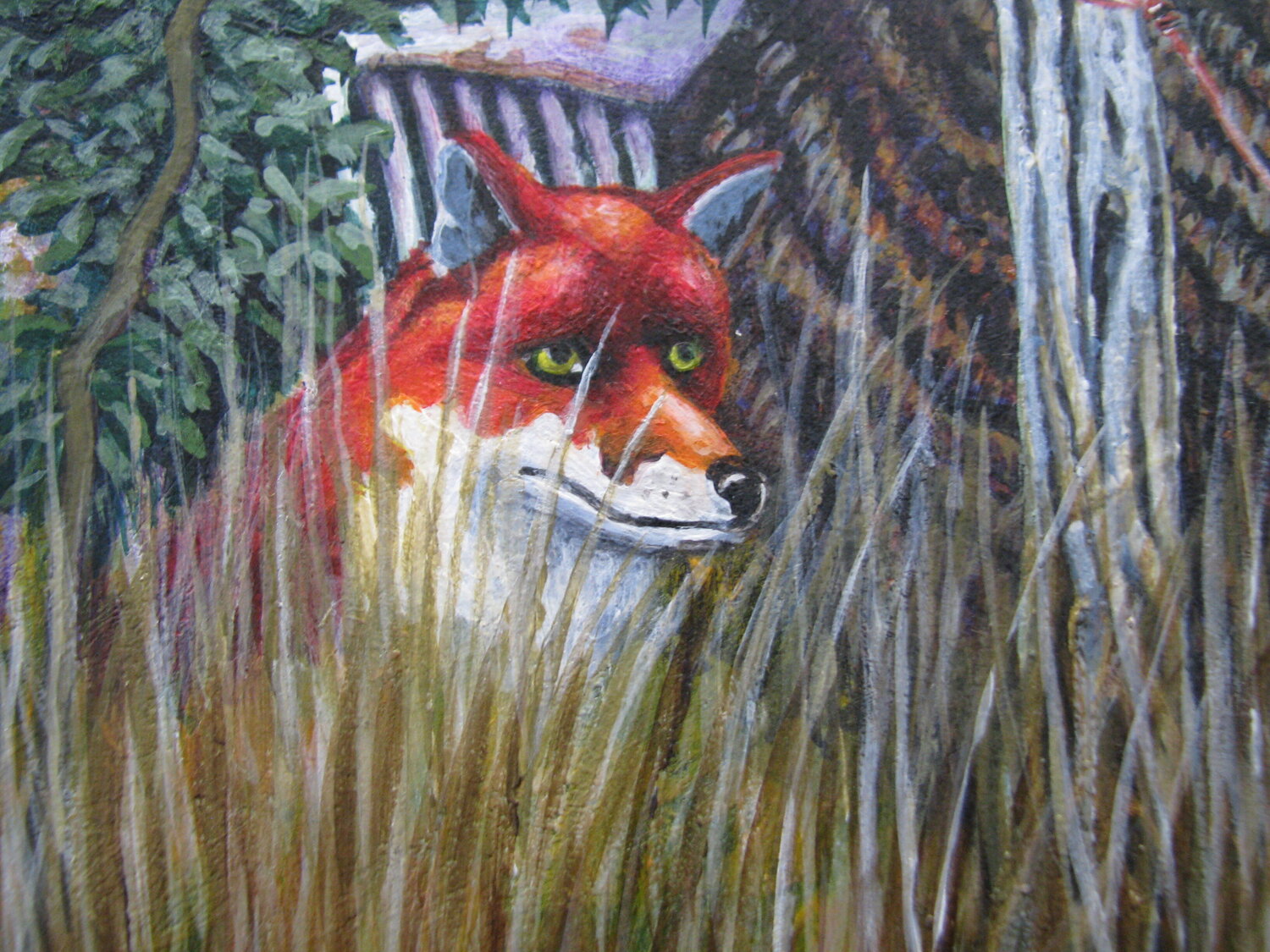 der geheime Ort by Peter Wall (2023) : Painting Acrylic on Wood - Singulart