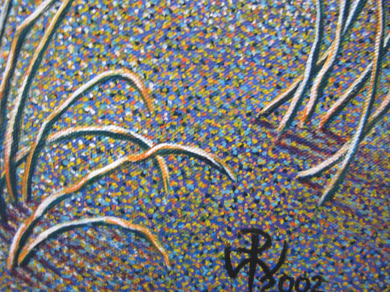 Sternzeichen Löwe by Peter Wall (2002) : Painting Acrylic on Canvas - Singulart