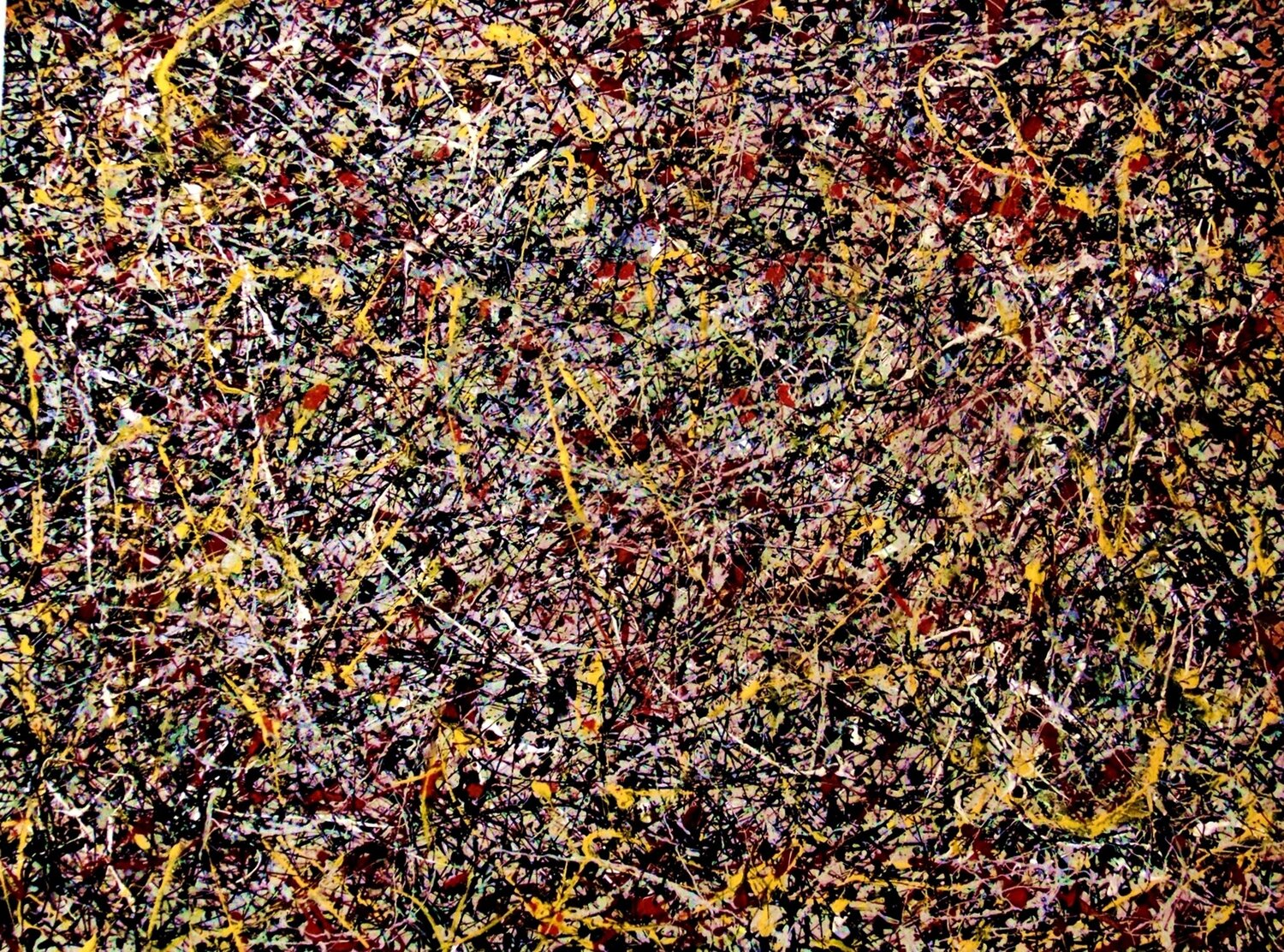 Homage to Jackson Pollock number 05 by Nino Dobrosavljevic (2022 ...