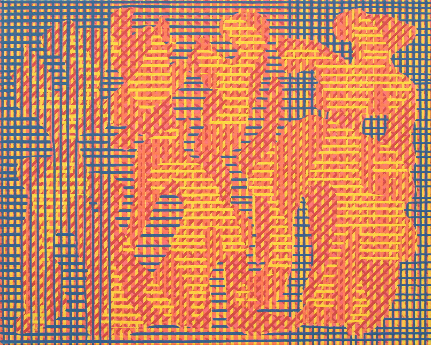 Tanz mit Günther II von Markus Honerla (2017): Malerei Lack auf ...