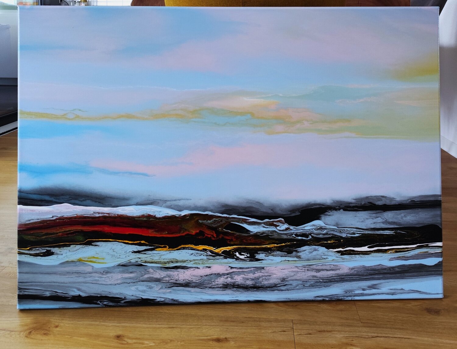 Silent morning light by Felix Günther (2026) : Painting Acrylic on ...