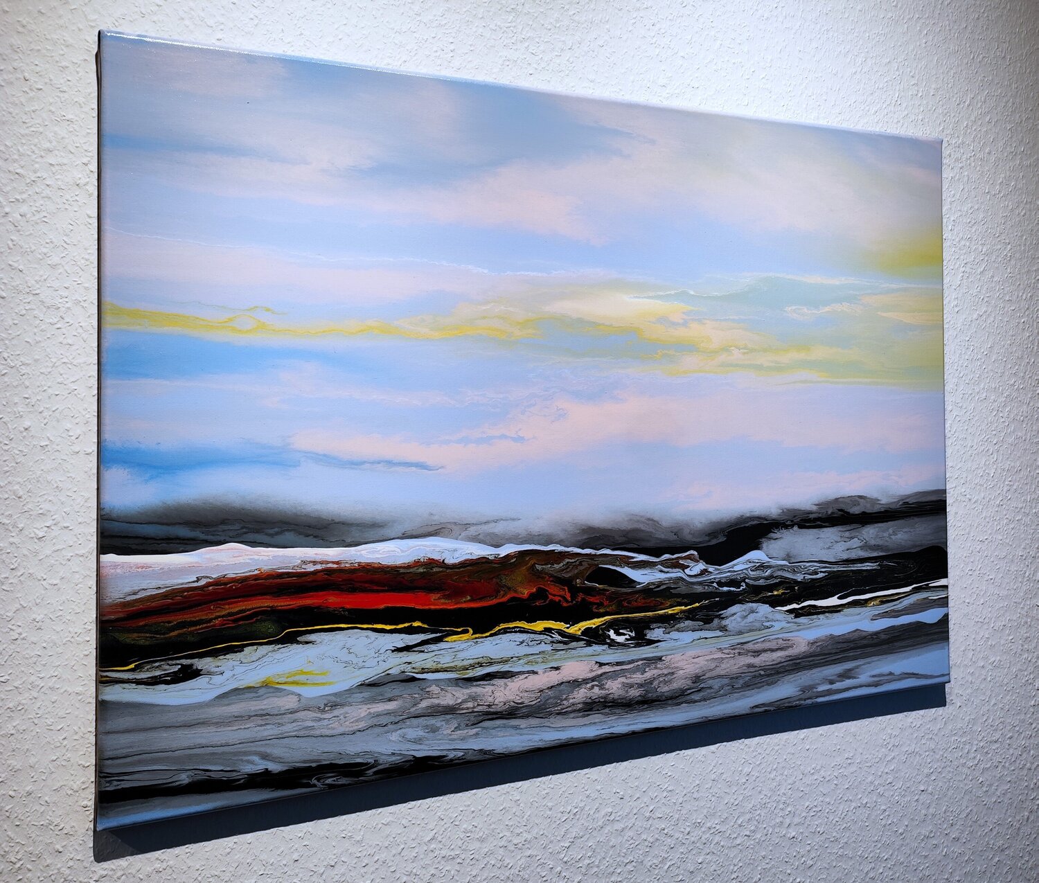 Silent morning light by Felix Günther (2026) : Painting Acrylic on ...