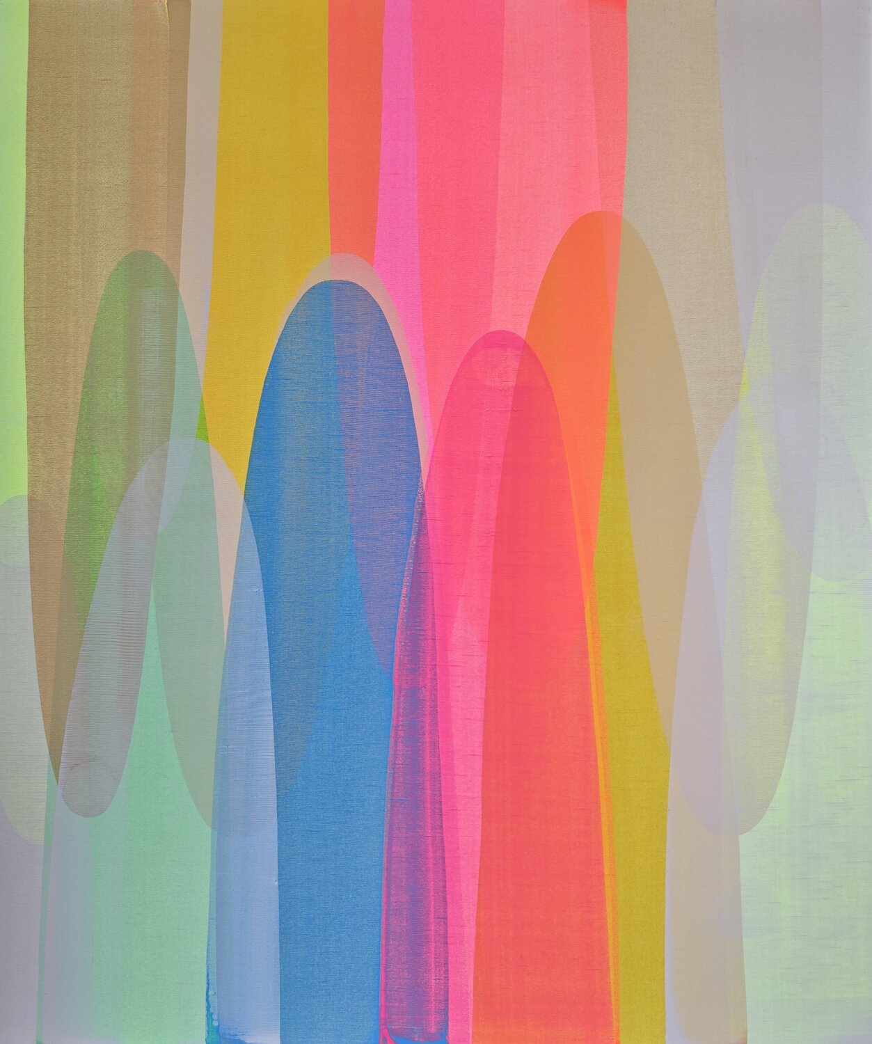 Zenpolychromos 58 by Tanja Hoffmann (2025) : Painting Acrylic on Canvas ...