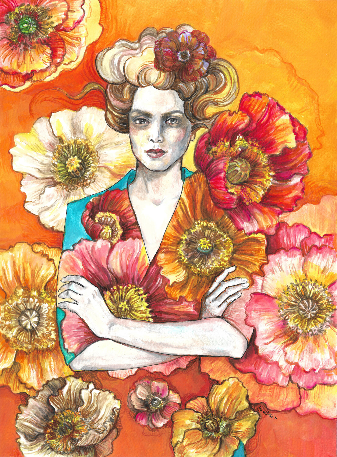 SINGULART Künstler:innen Inspiriert Von Gustav Klimt