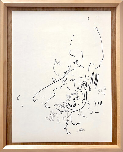 Untitled 2022 by Ray Watanabe (2022) : Drawing Pen on Paper - Singulart