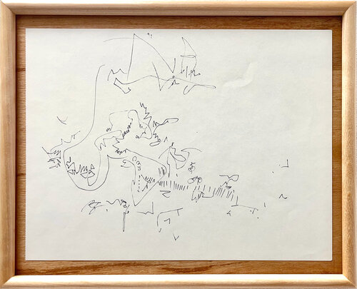 Untitled 2022 de Ray Watanabe (2022): Dibujo Pluma en Papel - Singulart