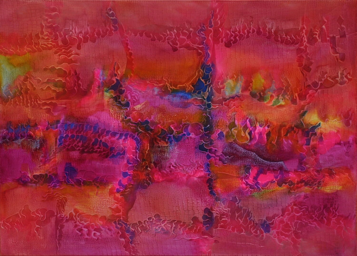 Roter Wind by Thomas Hain (2024) : Painting Oil on Canvas - Singulart