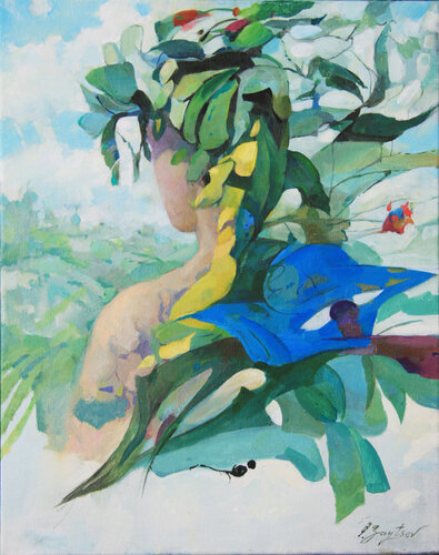 Ukrainian Eve by Igor Zaytsev (2023) : Painting Oil on Canvas - Singulart