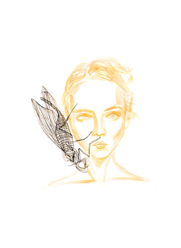 Forest Creatures #52 de Laura Partin (2023): Obra en papel Acuarela ...