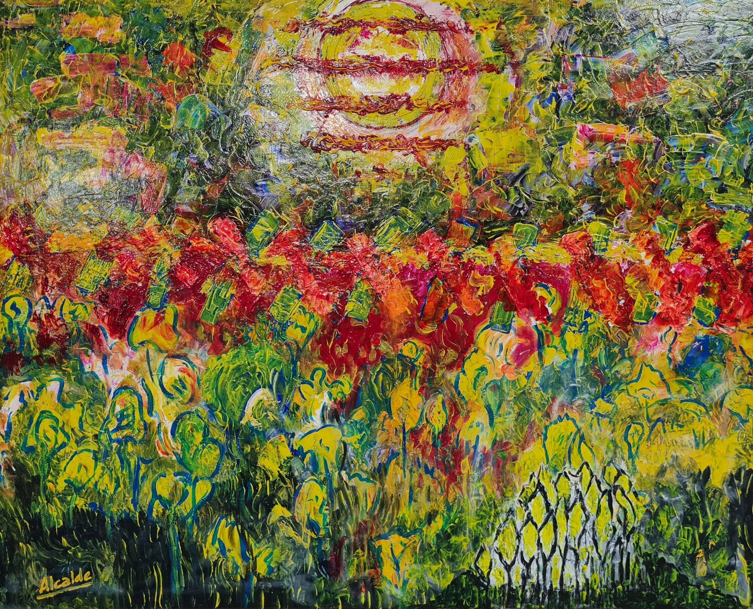 Naturaleza 20 de Ángel Alcalde (2023): Pintura Óleo en Lienzo - Singulart