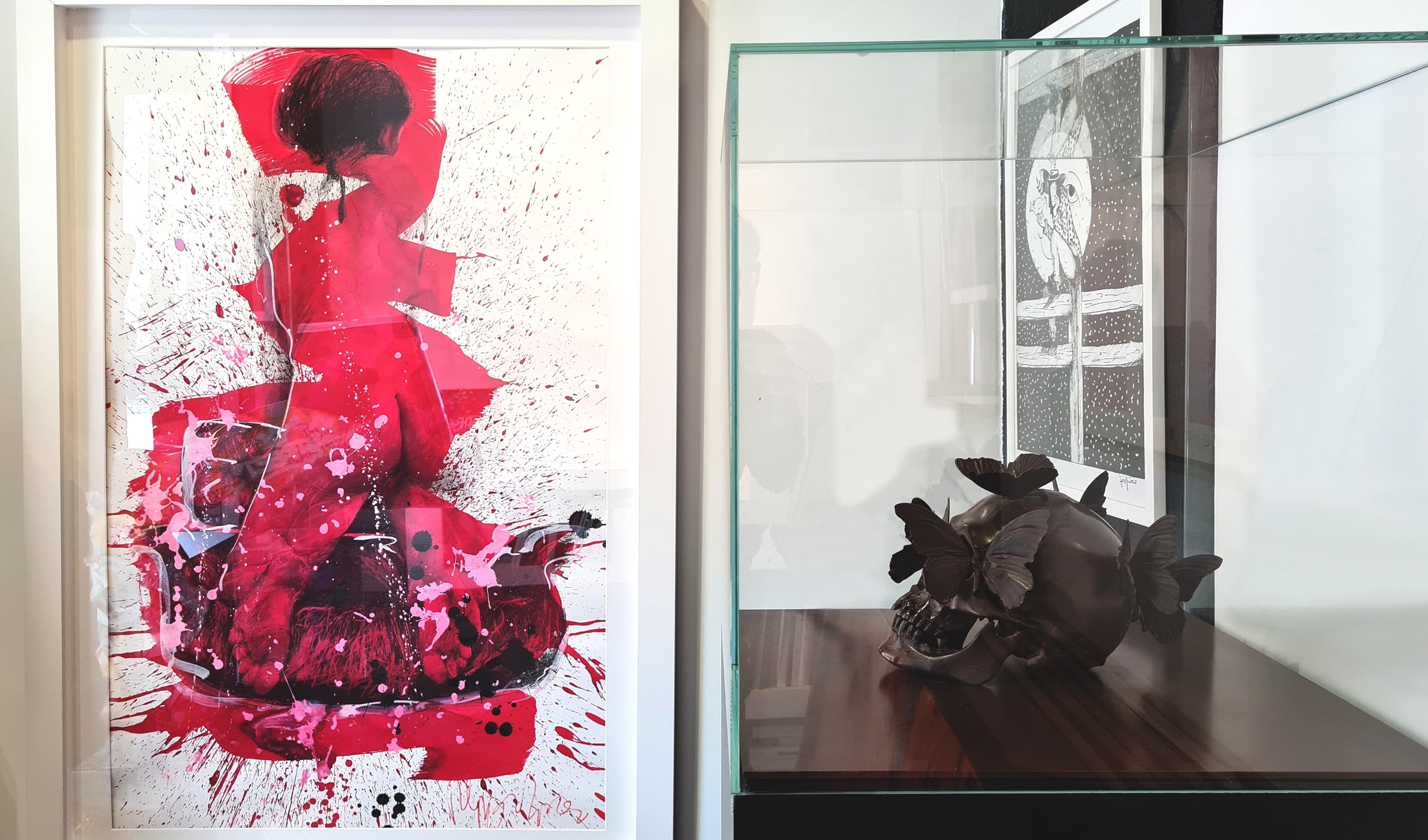 Nu au Fauteuil by Philippe Pasqua (2010) : Painting Acrylic, Felt on ...