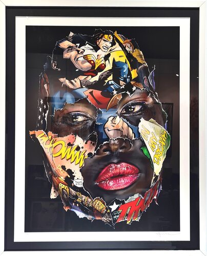 La Cage Et Le Grondement Du Tonnerre (framed, hand signed print) by ...