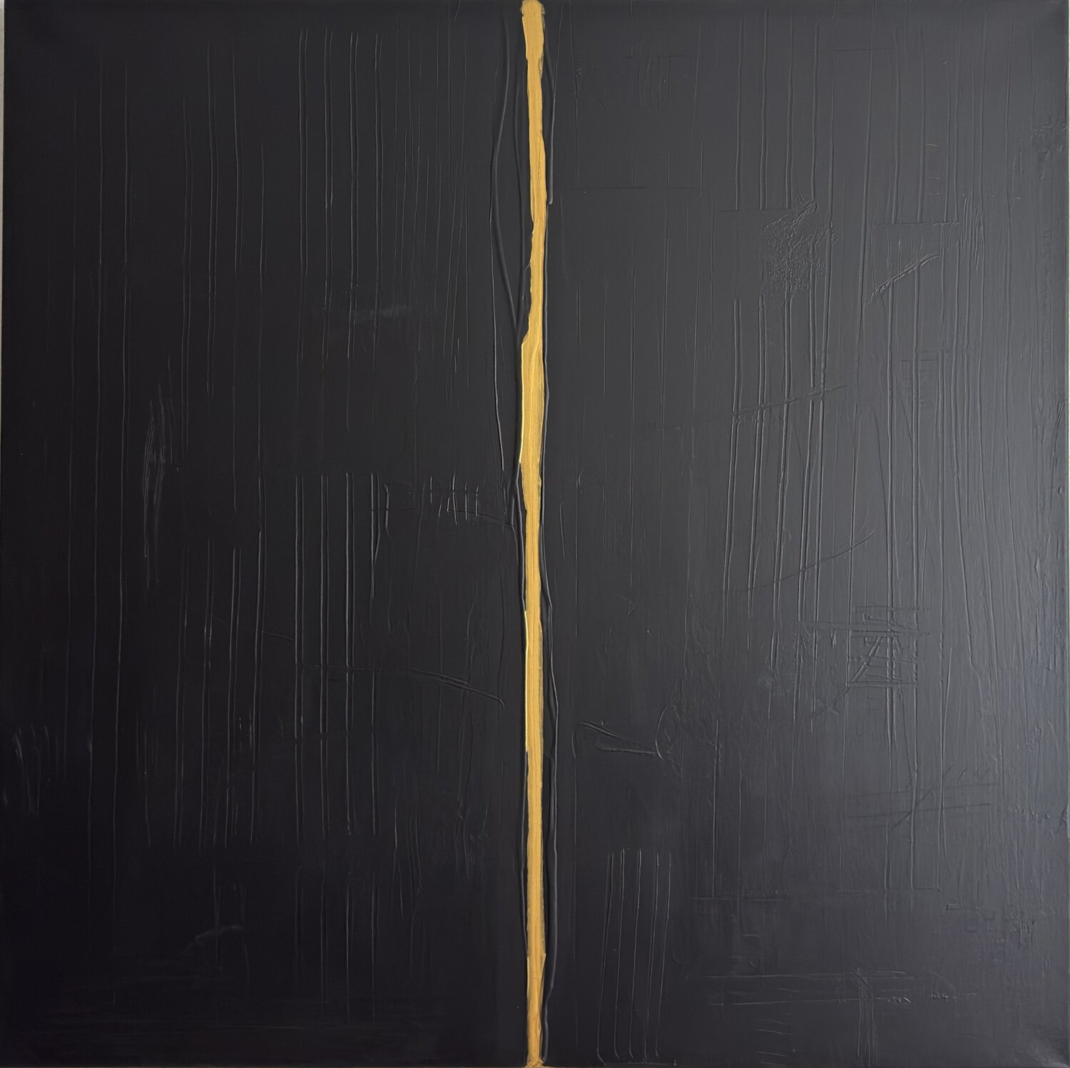 The Golden Rift II de Ilir Osmani (2025) : Peinture Acrylique sur Toile ...