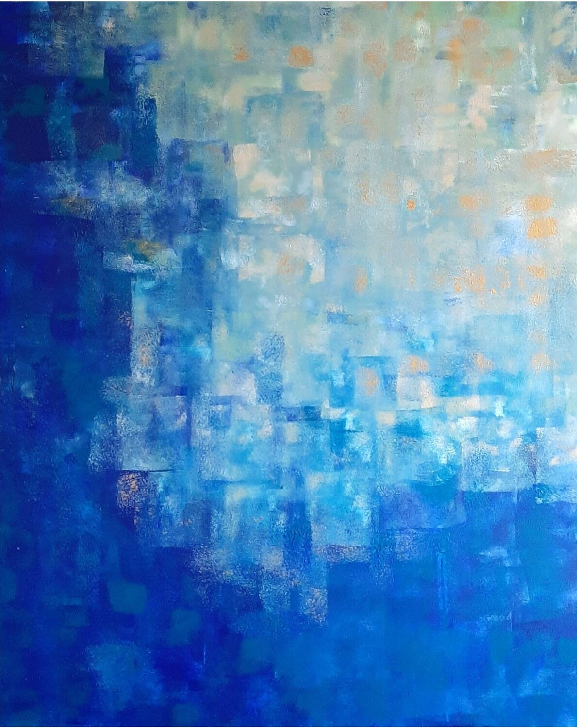 In the middle of the night by Olga Biberdorf (2023) : Painting Acrylic ...