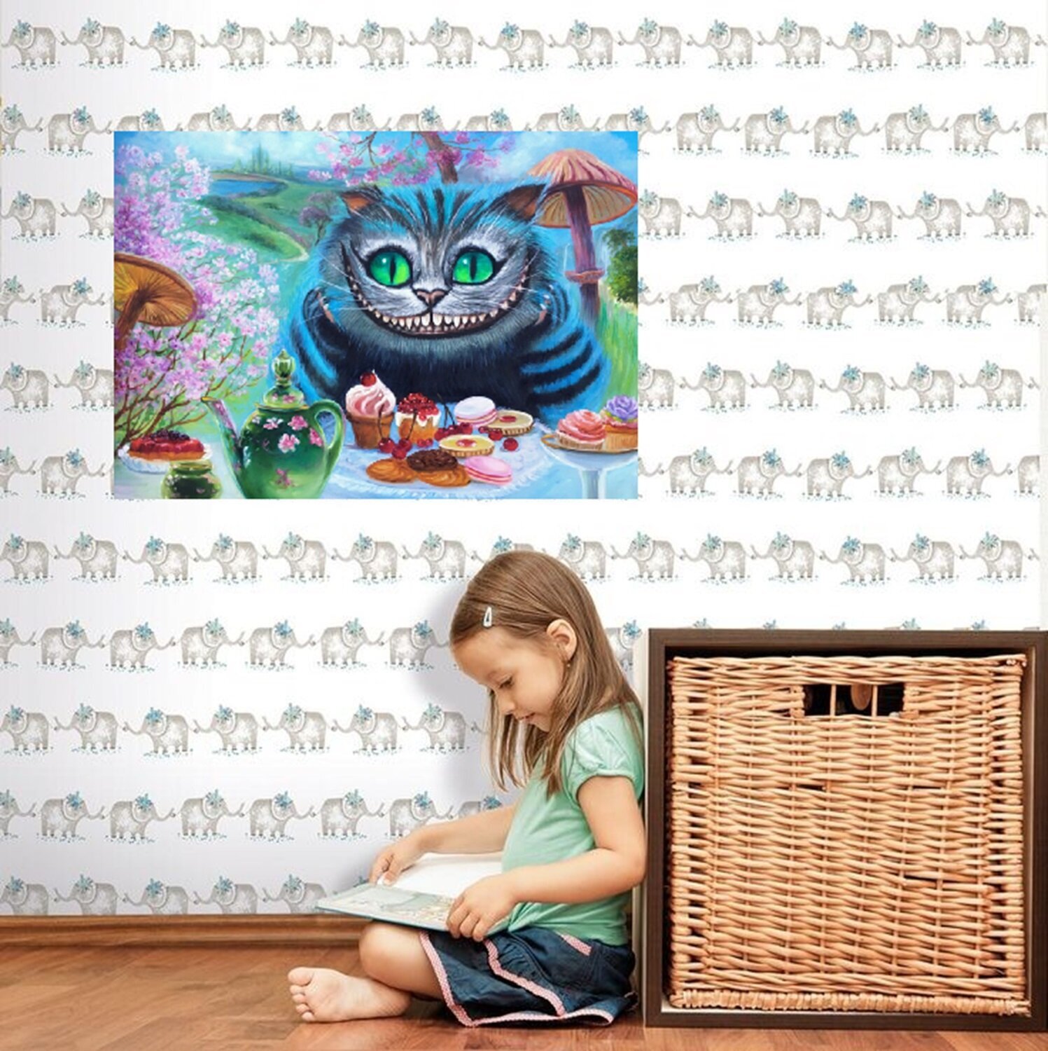 Cheshire Cat. Alice in Wonderland by Olga Begisheva K. (2023 ...