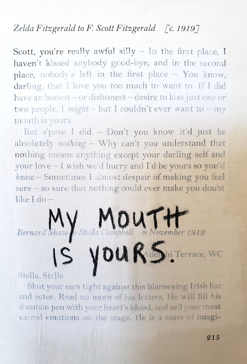 Zelda And Scott Fitzgerald Love Letters