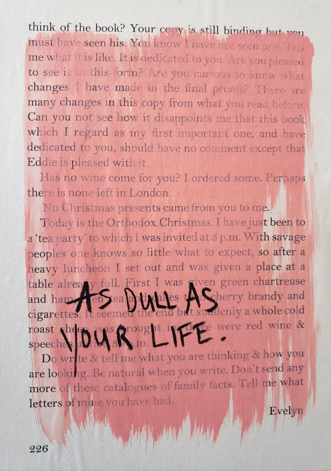 Love Letters - Evelyn Waugh to Laura Waugh, 7 January 1945, Dubrovnik ...