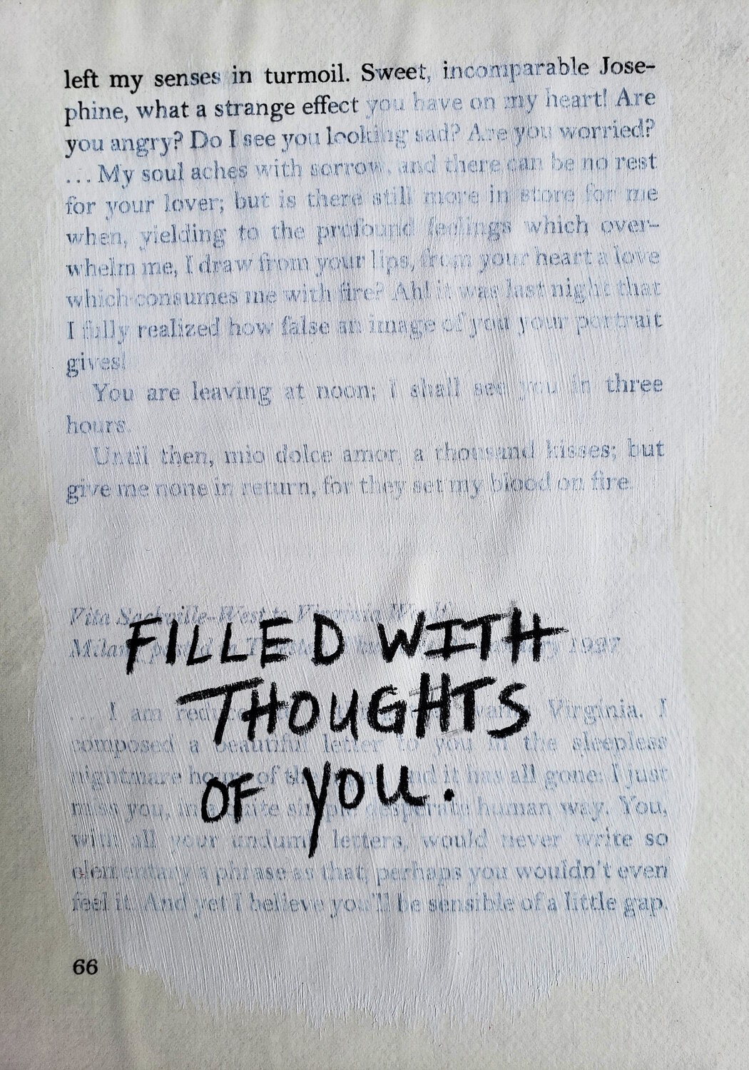 Love Letters - Napoleon Bonaparte to Josephine Beauharnais, Paris ...