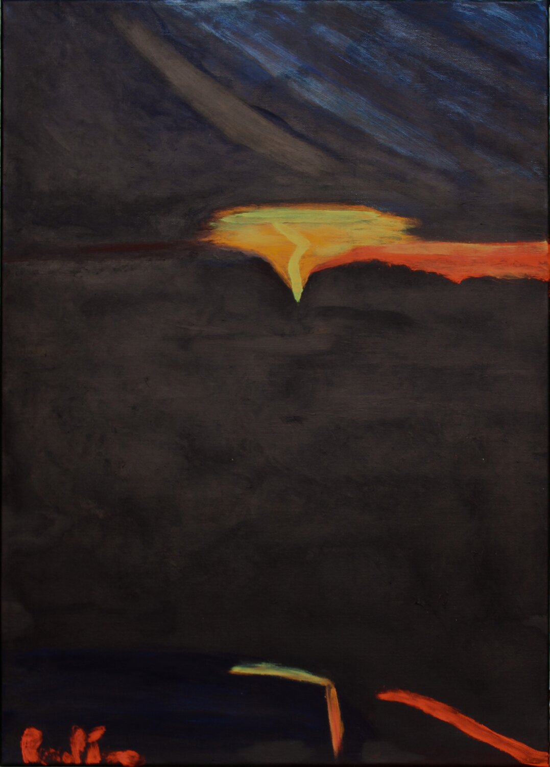 A caccia di fulmini by Anna Facchin by Romina Petrini (2024) : Painting ...