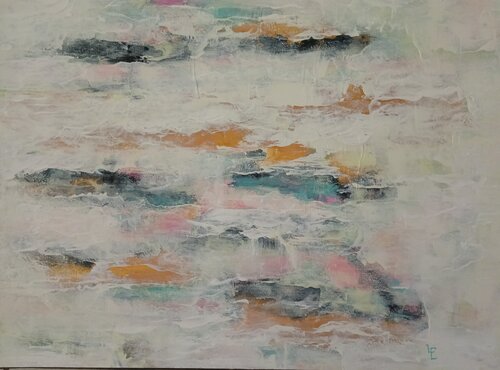 Channeling Nature von Lisa Cardenas (2017): Malerei Acryl, Aquarell auf ...