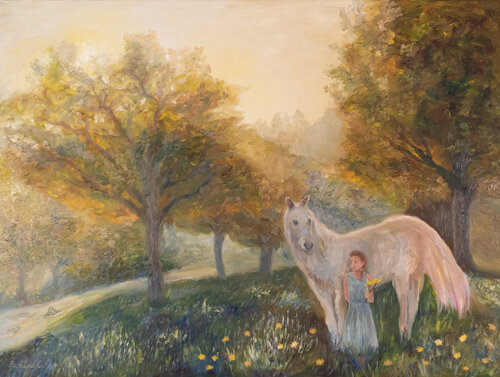 Eternal Bond by Richard Chiang (2024) : Painting Oil on Canvas - SINGULART