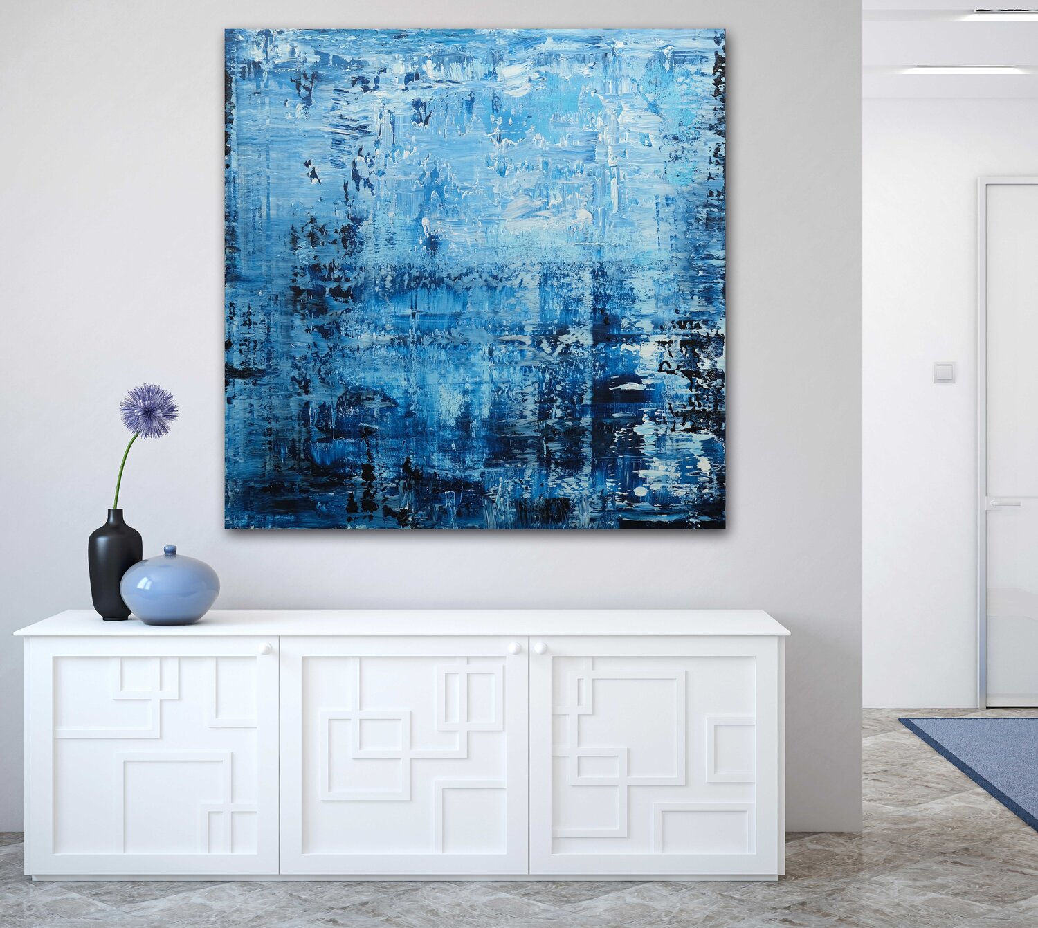 Ocean Dreams by Behshad Arjomandi (2023) : Painting Acrylic on Canvas ...