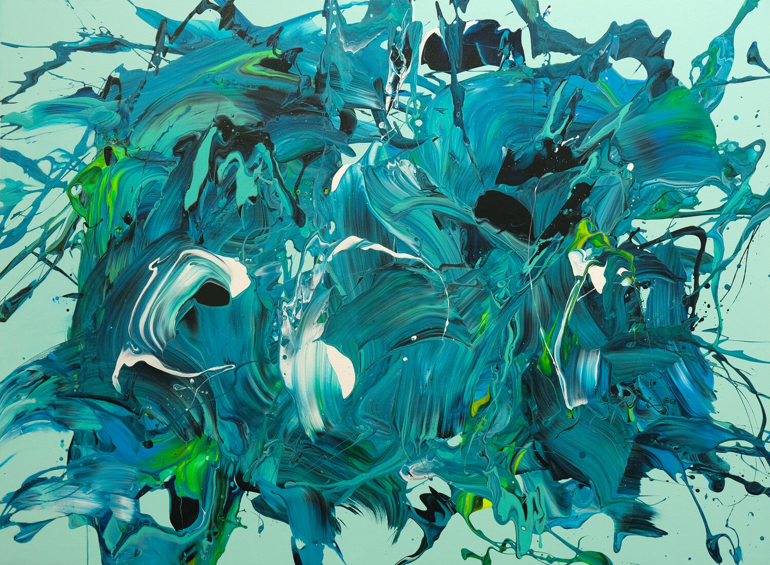 Summer Fantasy III by Behshad Arjomandi (2022) : Painting Acrylic on ...