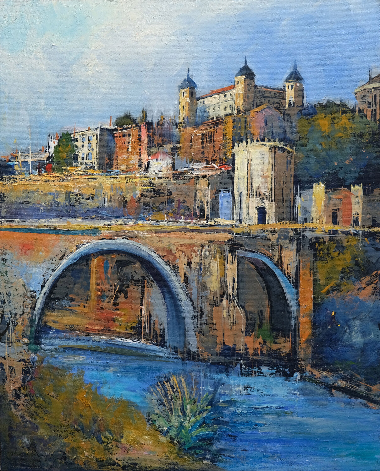 Monumental Toledo by Behshad Arjomandi (2023) : Painting Oil on Canvas ...