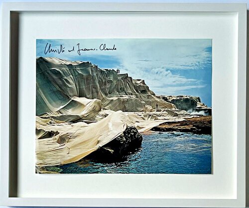 Wrapped Coast - Little Bay, Australia, 1968-9 (Hand Signed by Christo ...