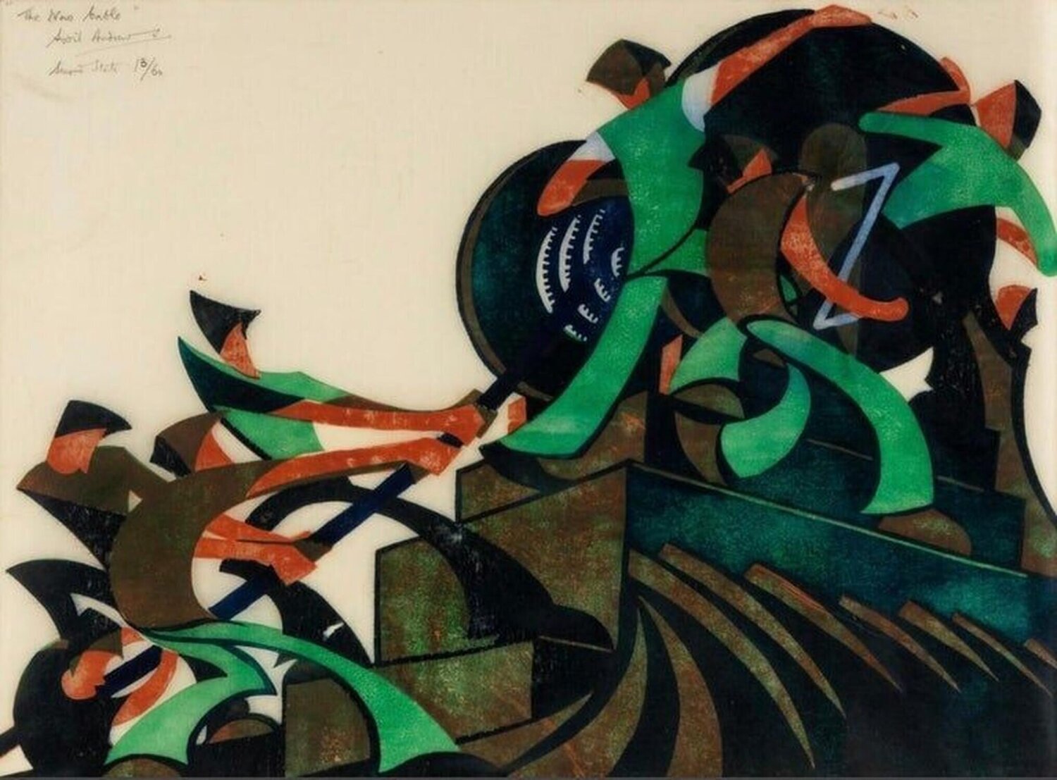 The New Cable British Modern Mid 20th Century Vorticist European ...