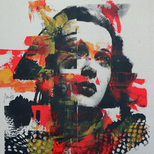 Replica No. 4, Series I by Mario Henrique (2021) : Painting Acrylic ...