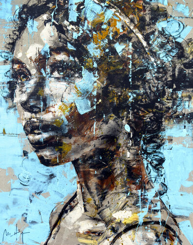 Replica No. 4, Series I by Mario Henrique (2021) : Painting Acrylic ...