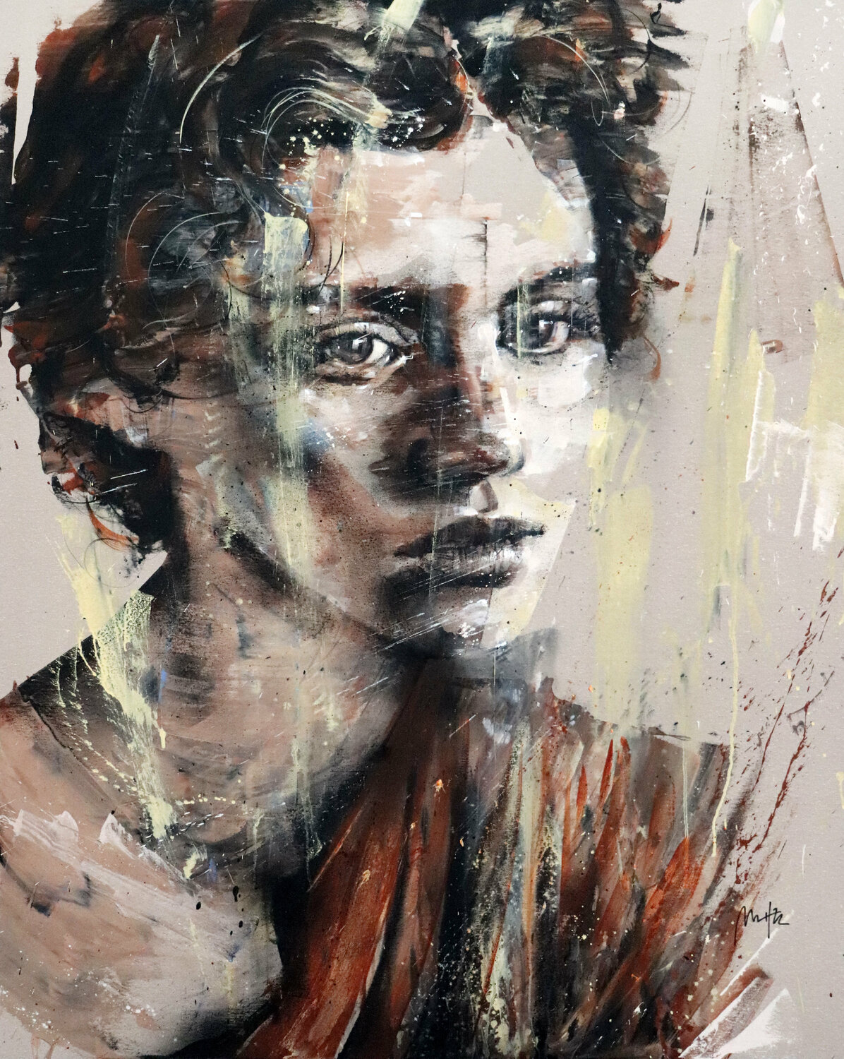 Memoria by Mario Henrique (2022) : Painting Acrylic, Oil on Canvas ...