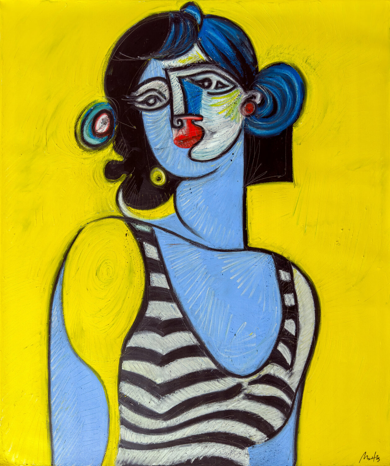 Summertime by Mario Henrique (2023) : Painting Oil on Canvas - Singulart