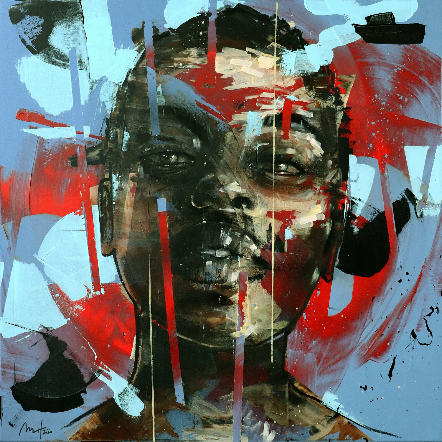 Somnium No. 2, Series V de Mario Henrique (2020) : Peinture Acrylique ...