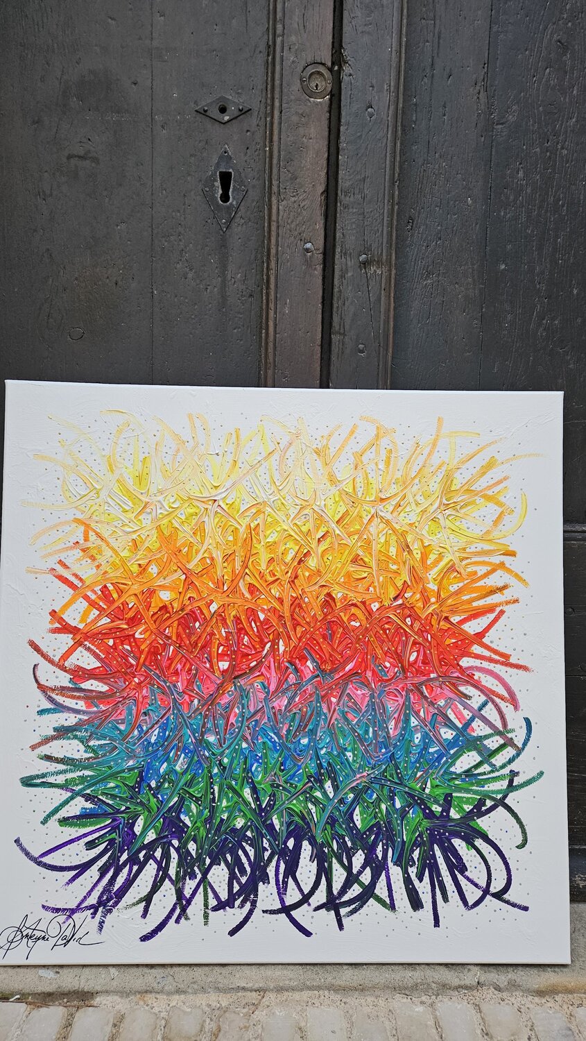 Les Passions et les Chemins by David Onen (2026) : Painting Acrylic on ...