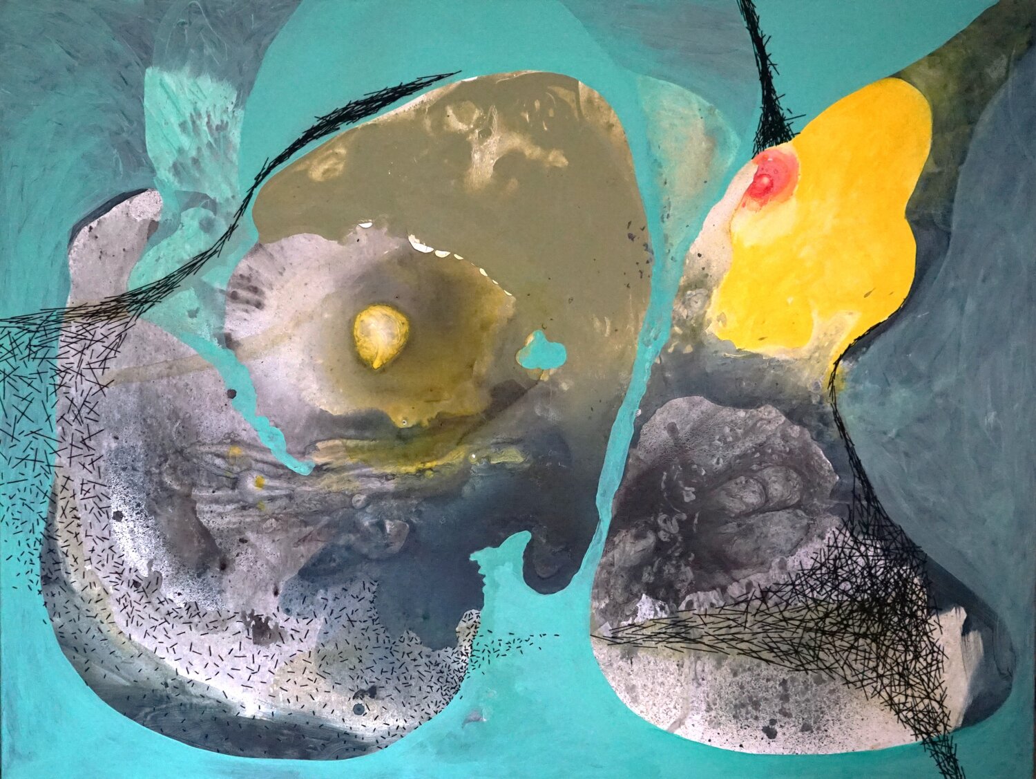 FORMES 26 de Tanya Angelova (2023) : Peinture Acrylique, Aquarelle sur ...