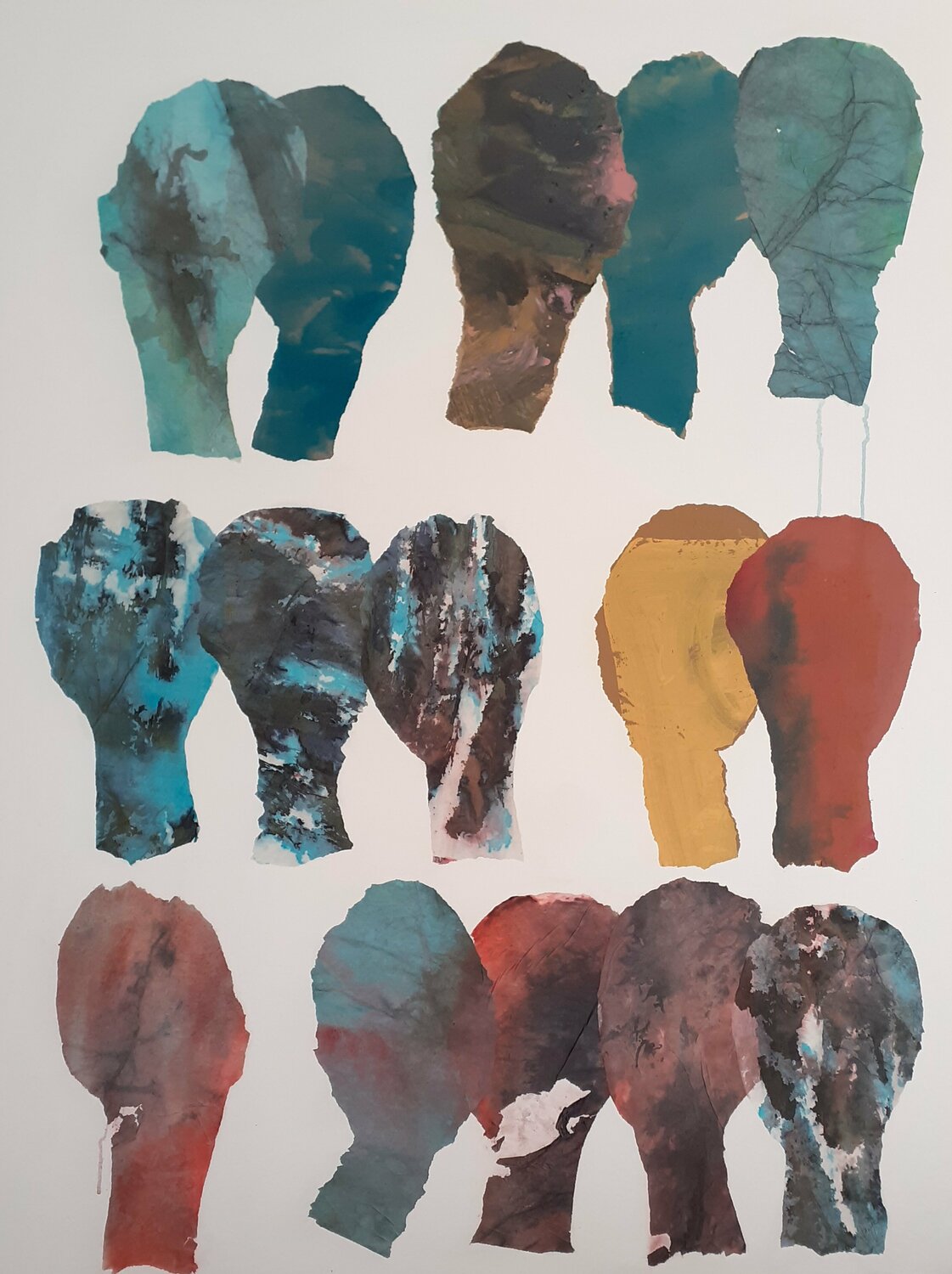 MADONES 22 by Tanya Angelova (2020) : Other Media Collage on Canvas ...