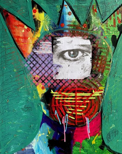 In The Centre Of It All by Bridget Griggs (2022) : Painting Acrylic ...