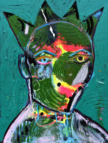 Where Are We Now by Bridget Griggs (2022) : Painting Acrylic, Gouache ...