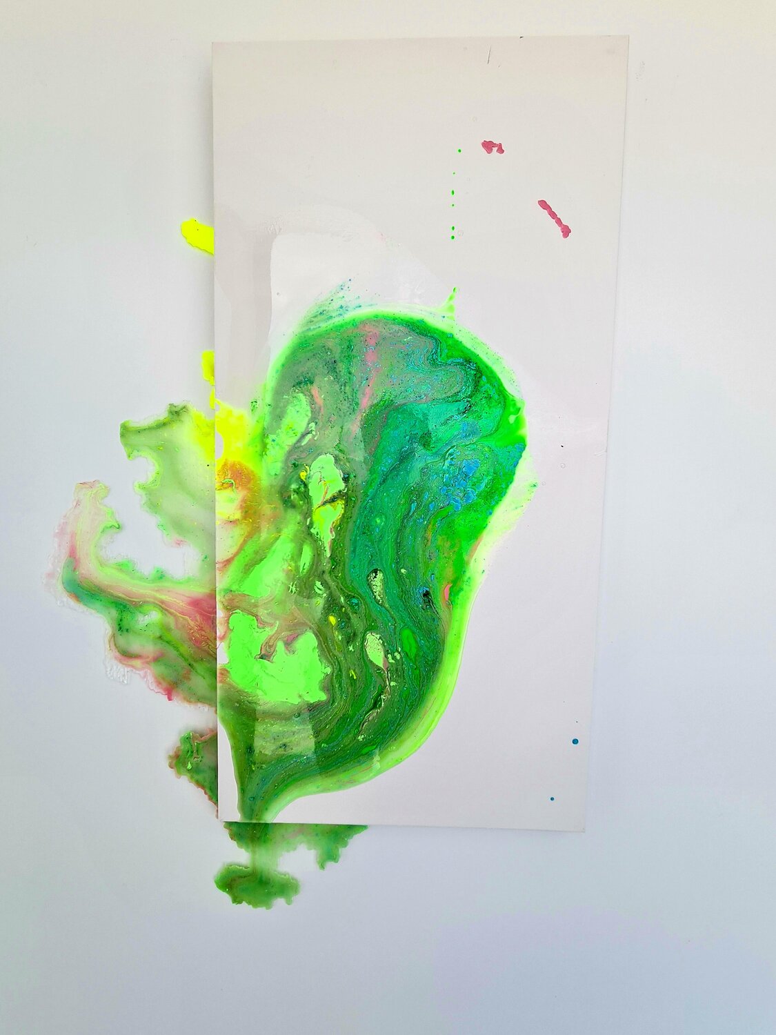 Borderless colors by Antoni Dragan (2024) : Painting Acrylic, Resin on Canvas - Singulart