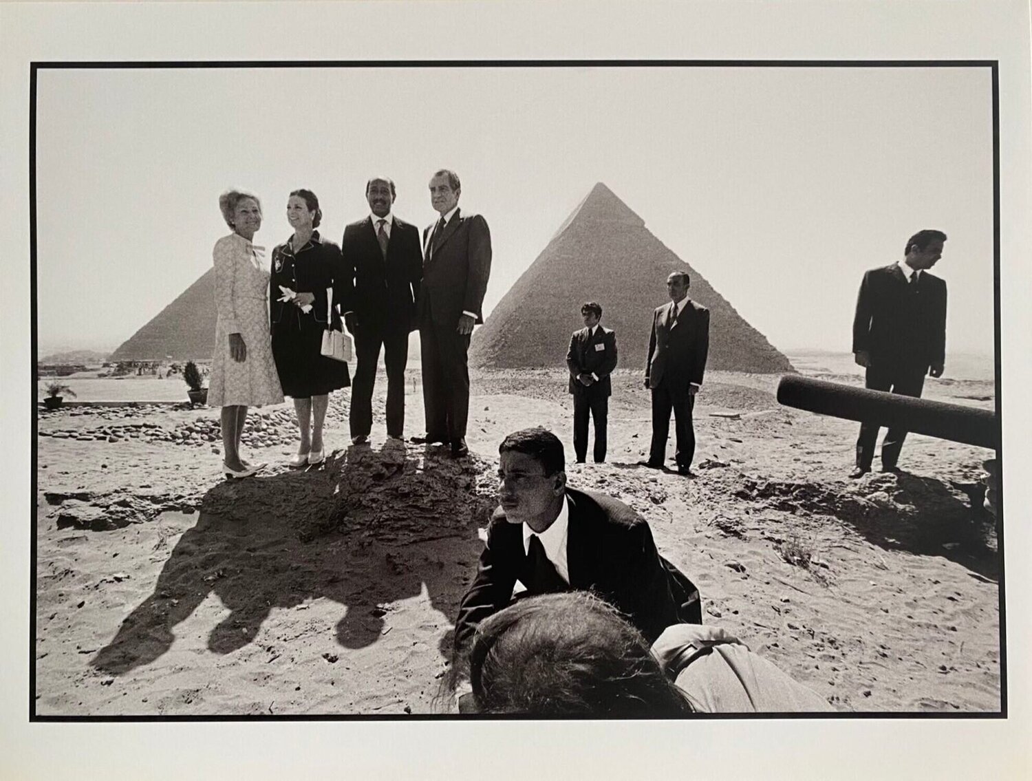 Egypte, pyramides de Gizeh, 1974 by René Burri (2018) : Photography Analogue - Singulart