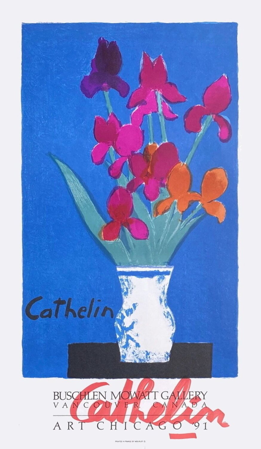 Expo 91 - Buchlen Mowatt - Vancouver (signed) by Bernard Cathelin (1991 ...