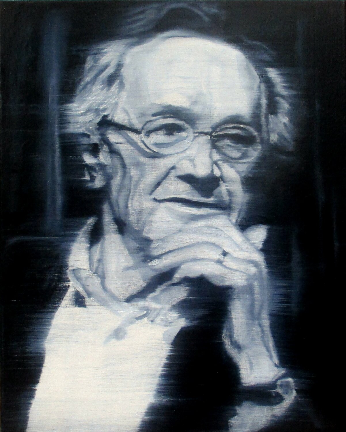 Porträt von Jean-François Lyotard by Super Pop Boy (2012) : Painting ...