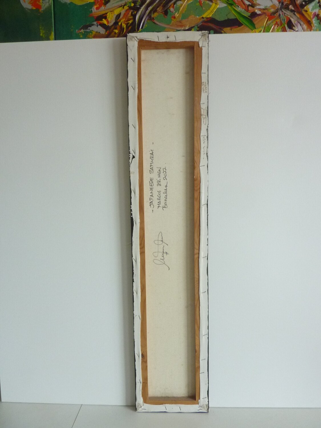 JAPANEESE SAMURAI by Marcos Zrihen (2022) : Painting Collage, Pastel on ...