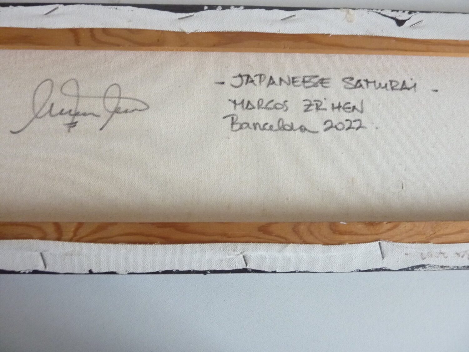 JAPANEESE SAMURAI by Marcos Zrihen (2022) : Painting Collage, Pastel on ...