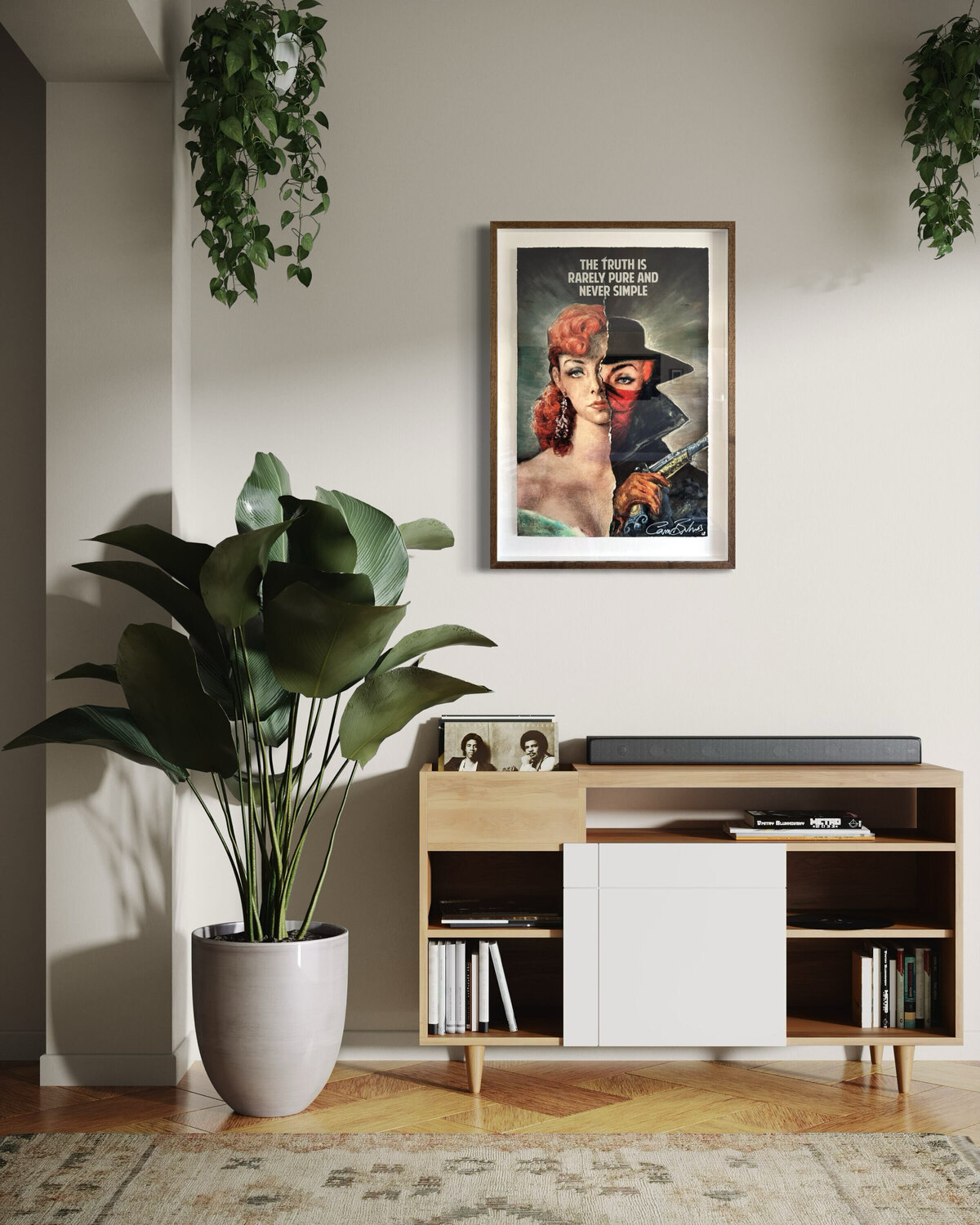 The Truth Is Rarely Pure And Never Simple by The Connor Brothers (2018) : Other Media Acrylic ...