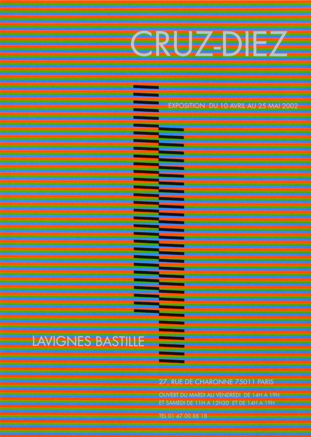 Expo 2002 - Lavignes Bastille by Carlos Cruz-Diez (2002) : Print Giclée ...