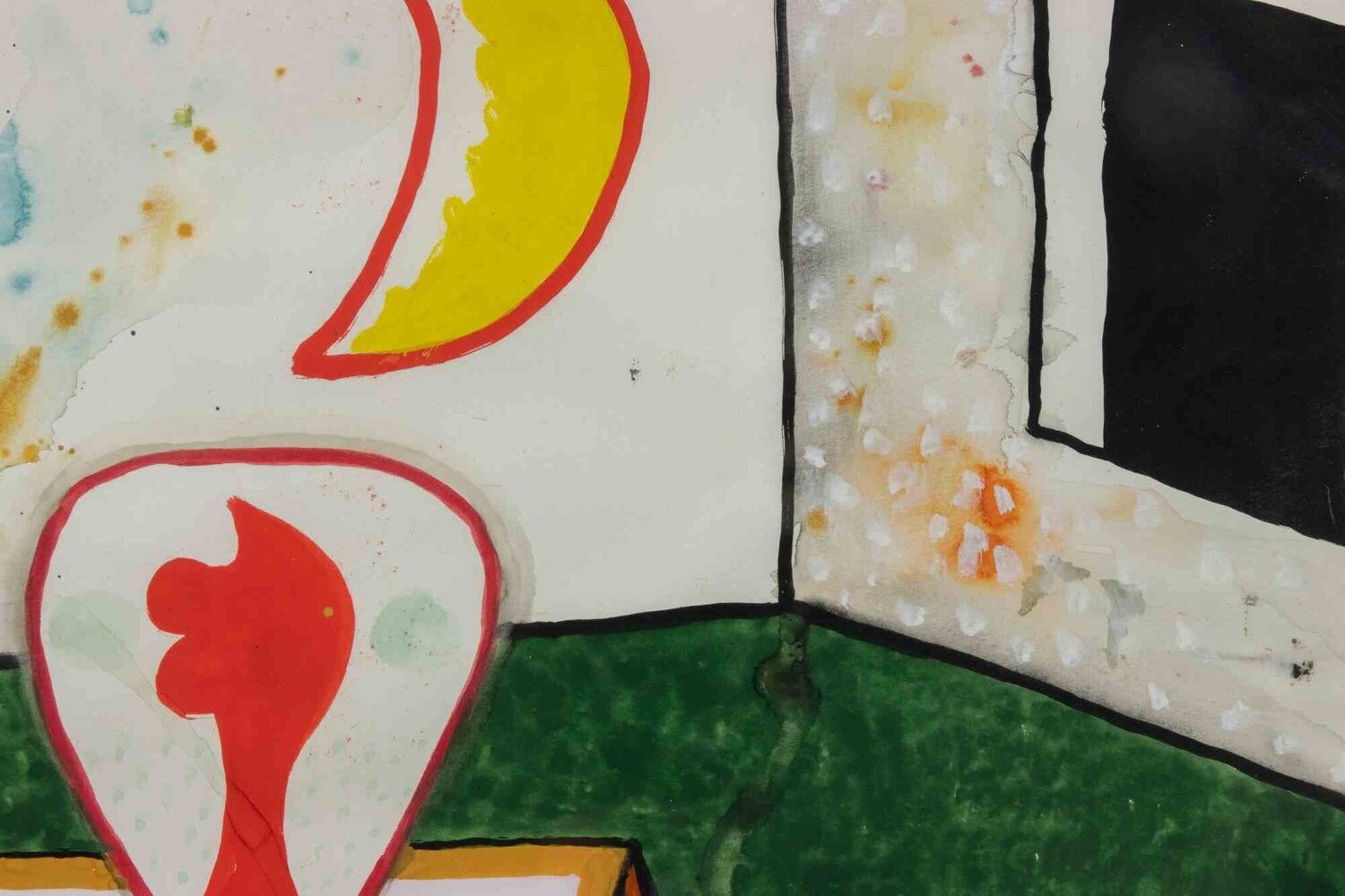 Magic Camp n. 16 by Alan Davie (1972) : Painting Paper - Singulart